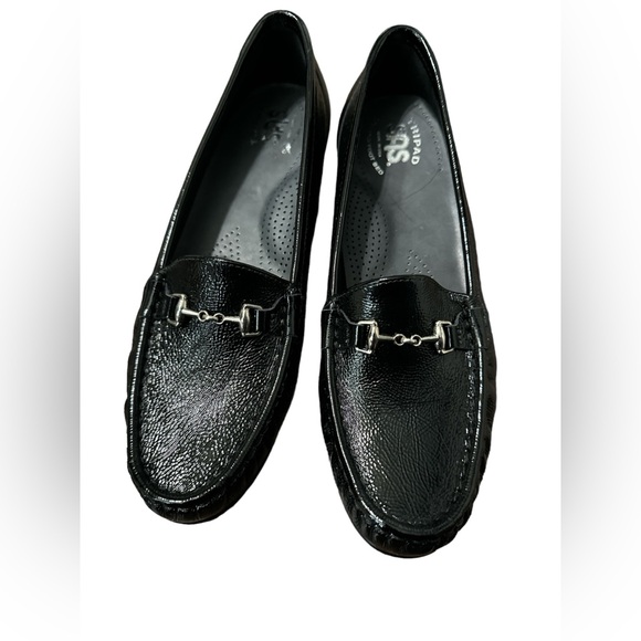 SAS | Shoes | New Sas Tripad Horse Bit Black Patent Loafer Flats 8n 75 ...